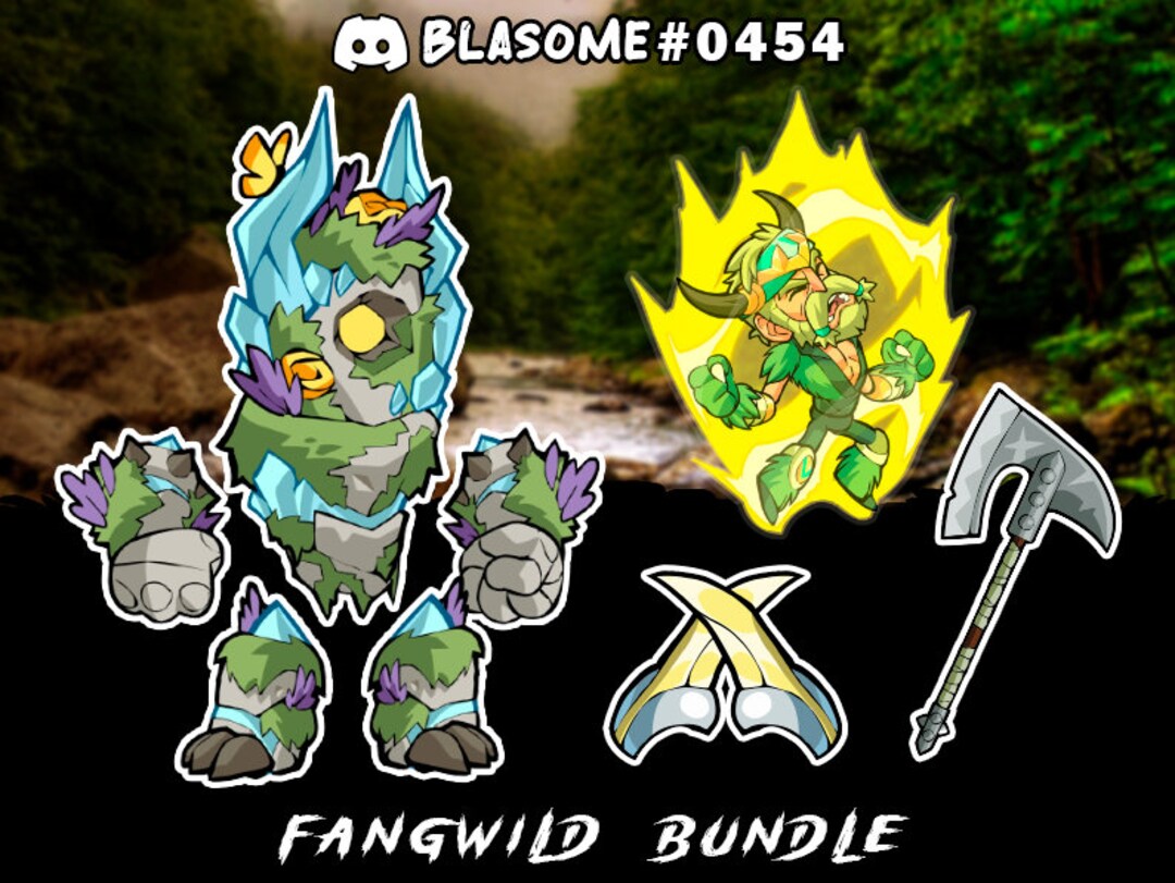 Brawlhalla Fangwild Bundle kor Fast Delivery - Etsy