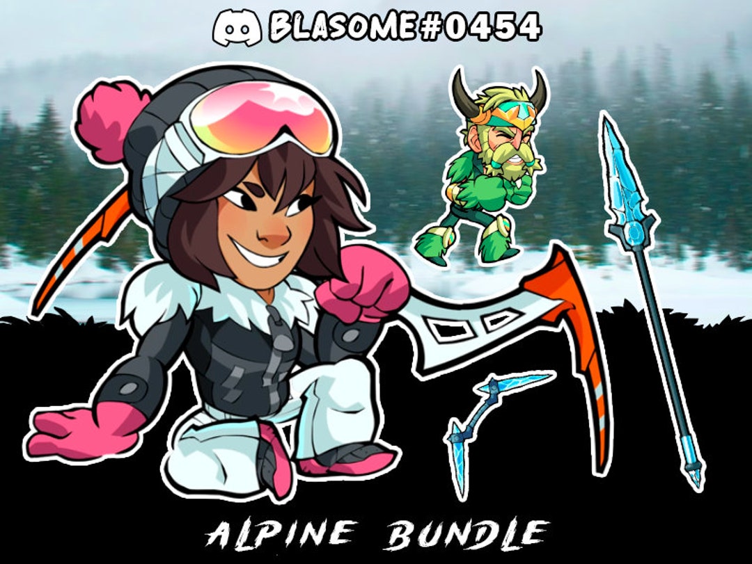 Brawlhalla Alpine Bundle Kaya Fast Delivery Etsy Uk