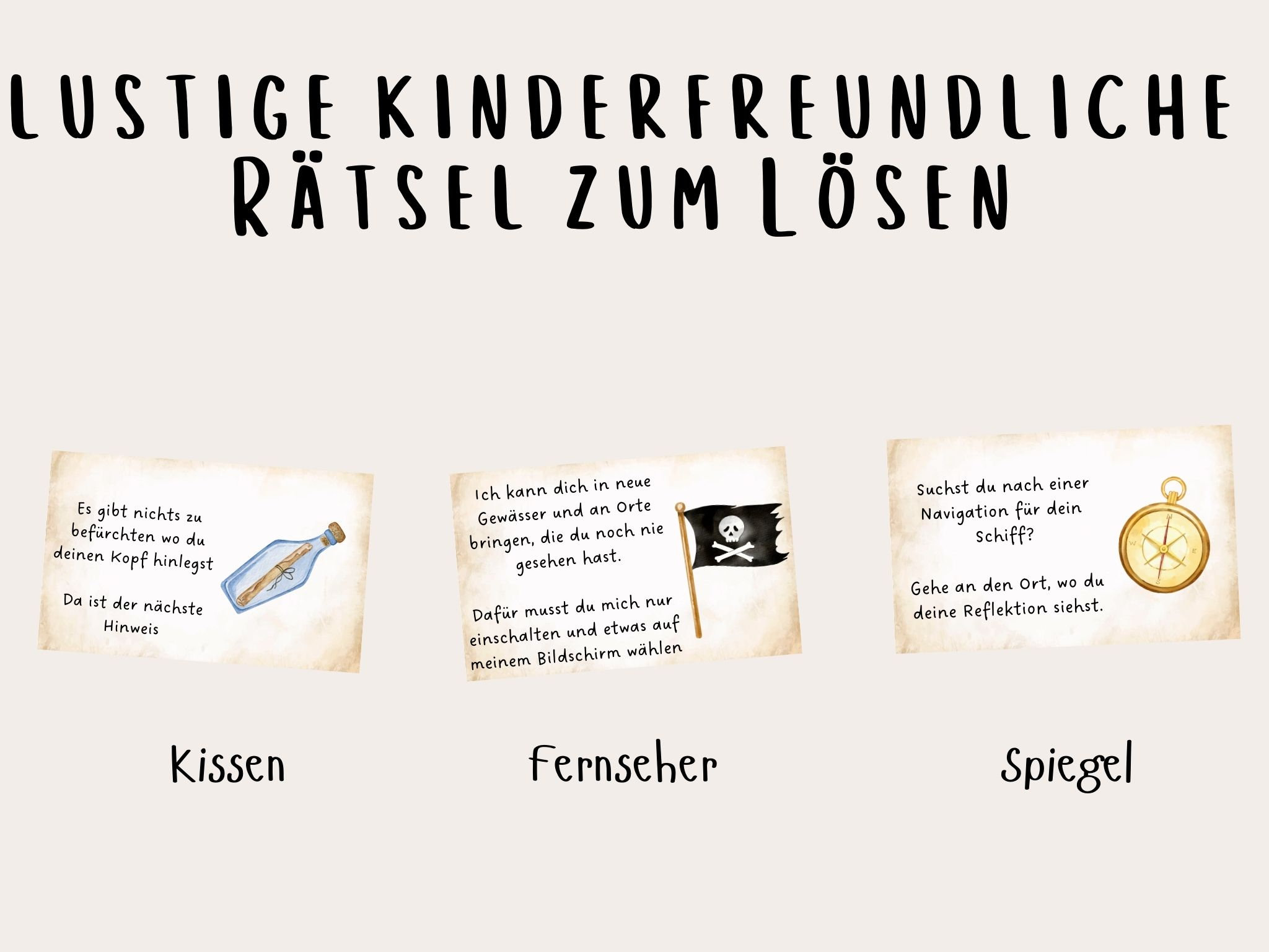 Schnitzeljagd für Kinder, Zuhause, Piraten Schatzsuche Outdoor ...