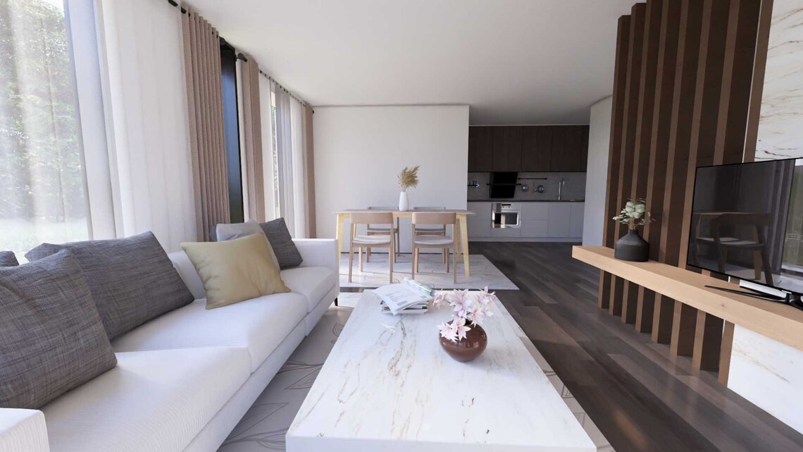 Tiny House Floorplan 7x9 Meters Cabin House 2 Bedrooms House Plan Tiny ...