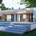 6x16 Meters Modern House FLOORPLAN 2 Bedrooms House Plan Modern Small ...