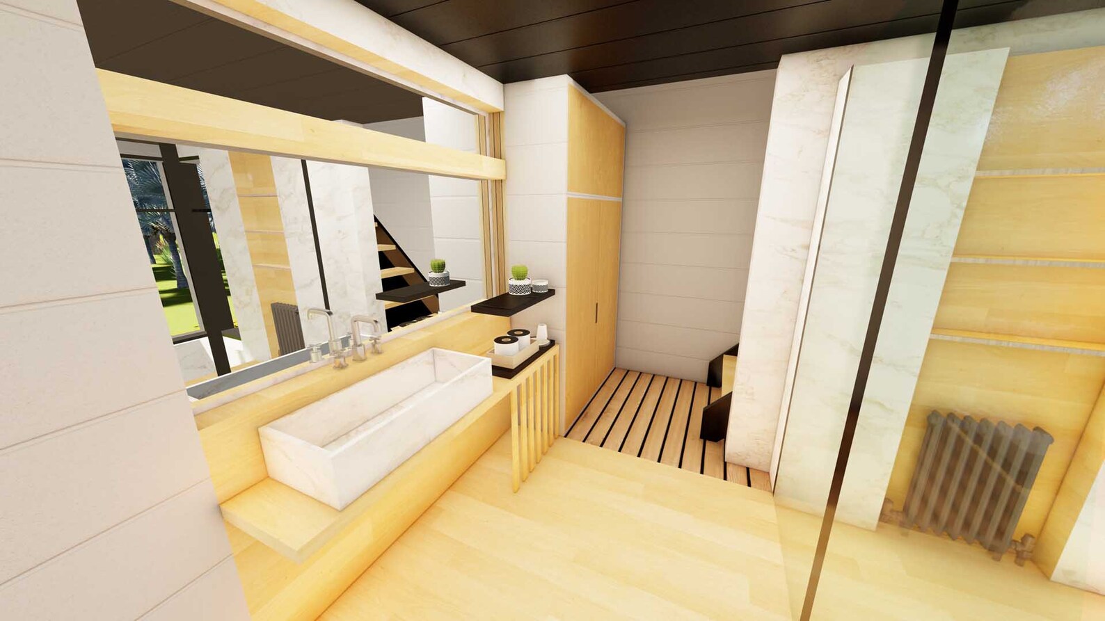 4x10 Meters Tiny House FLOORPLAN 1 Bedroom House Plan Modern Small ...