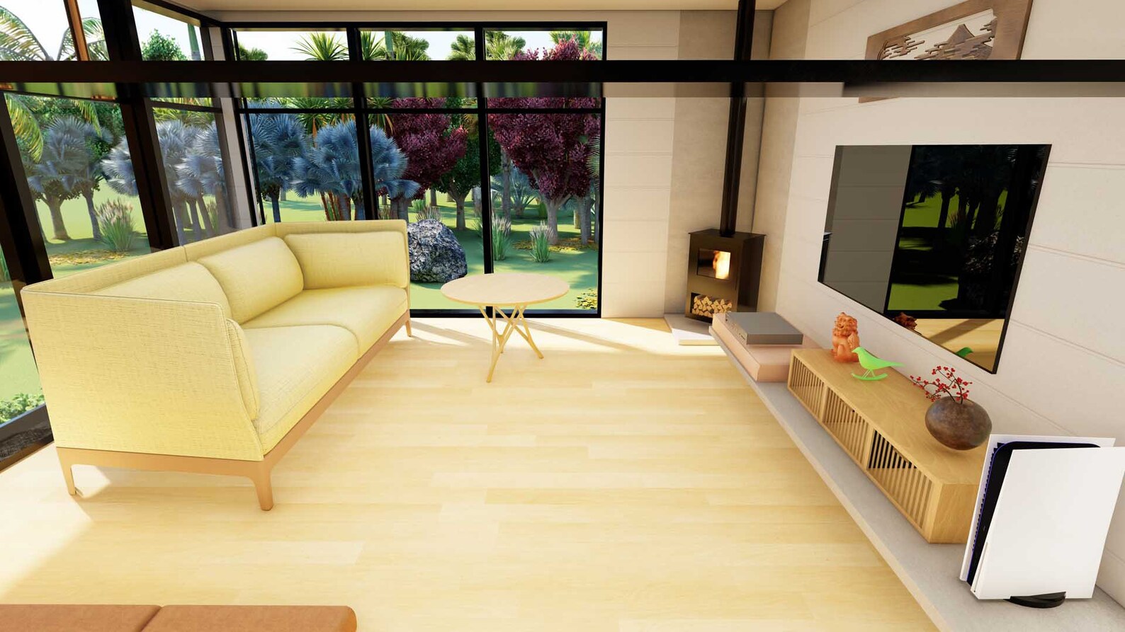 4x10 Meters Tiny House FLOORPLAN 1 Bedroom House Plan Modern Small ...