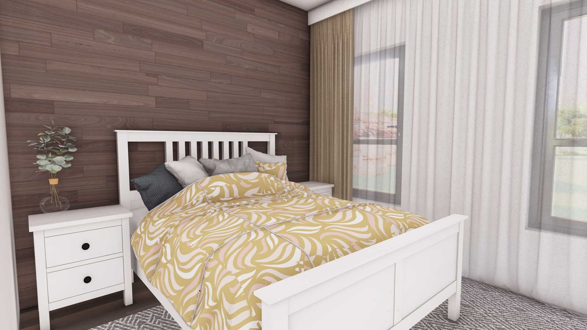 4x8 Meters Small House FLOORPLAN 1 Bedroom House Plan Modern Small ...