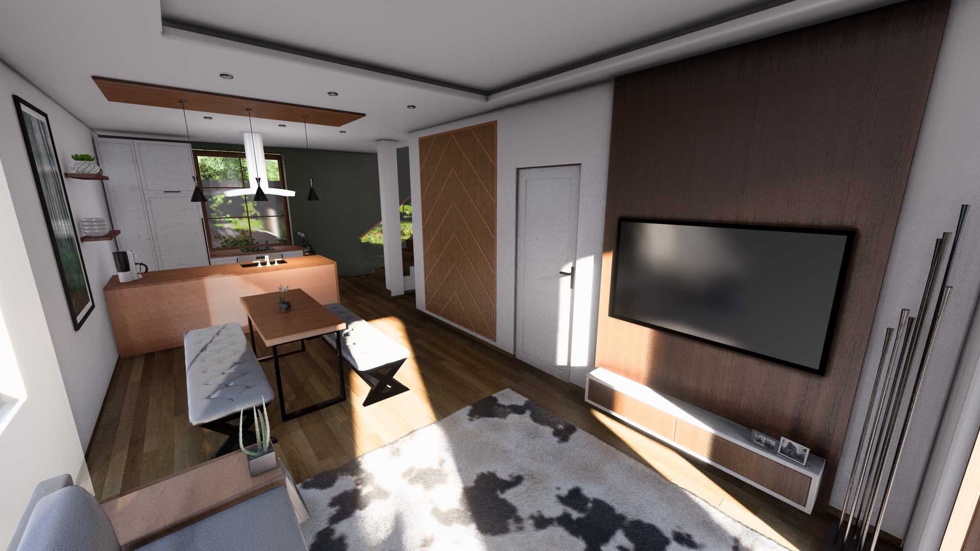 7x9 Meters Small House FLOORPLAN 3 Bedroom House Plan Modern Small ...