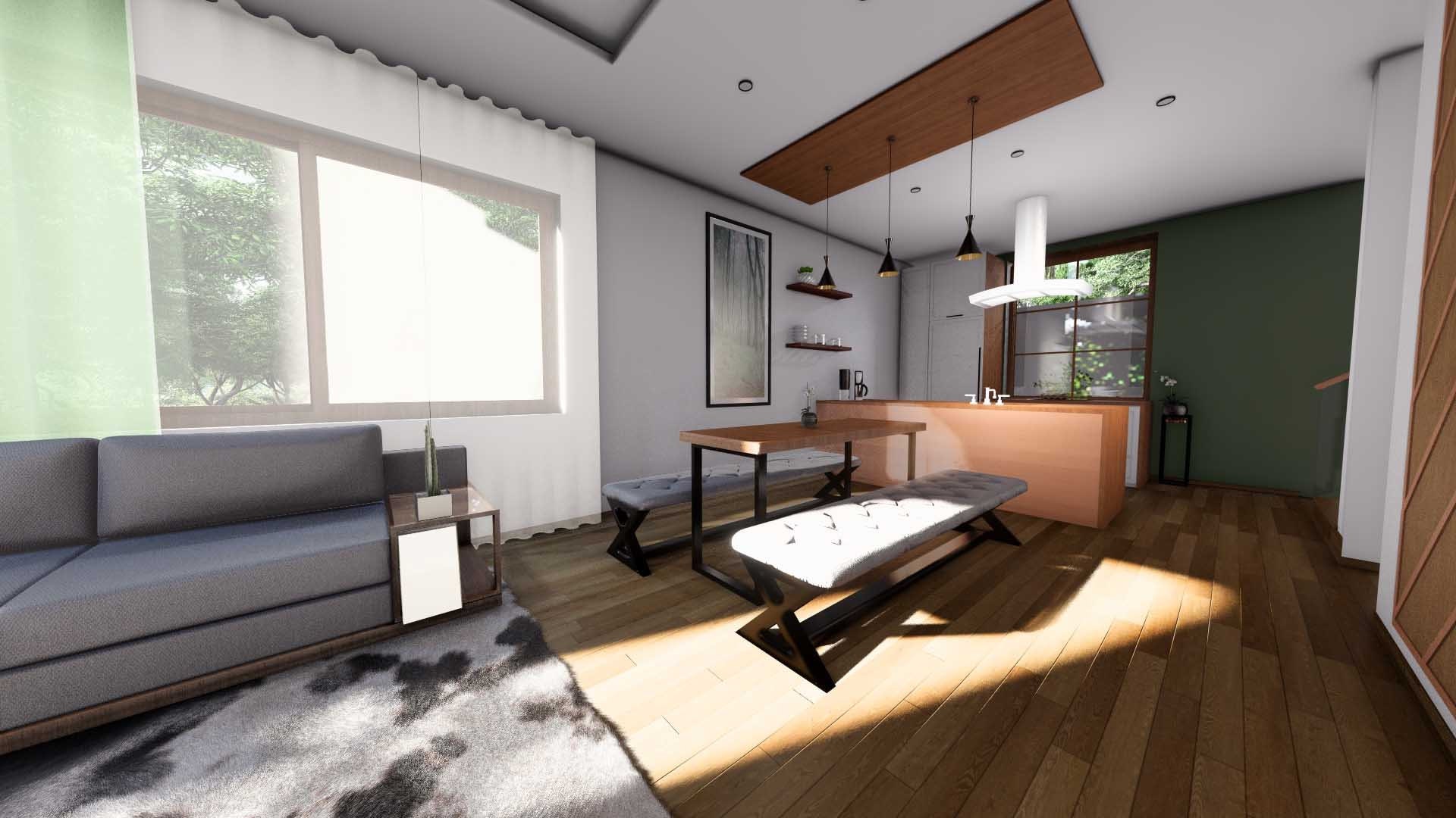 7x9 Meters Small House FLOORPLAN 3 Bedroom House Plan Modern Small ...