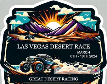 Off Road Desert Race: Trophy Truck Stickers | Truck Decals | off Road ...