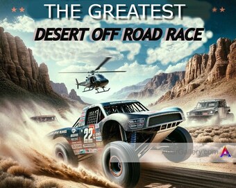 Off Road Desert Race: Trophy Truck Stickers | Truck Decals | off Road ...