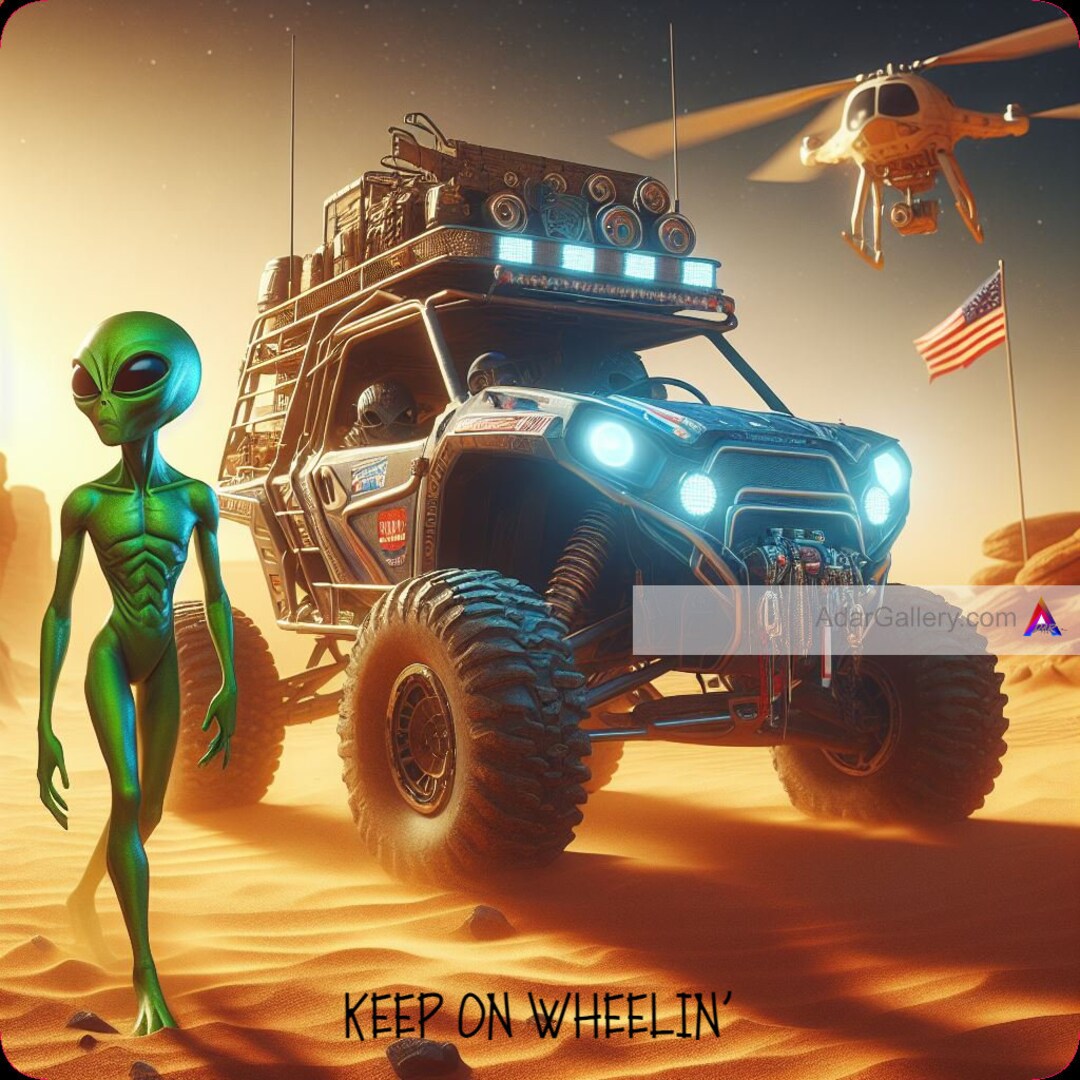 Alien Adventure Stickers Stickers Decal All Terrain Vehicle Sticker All ...