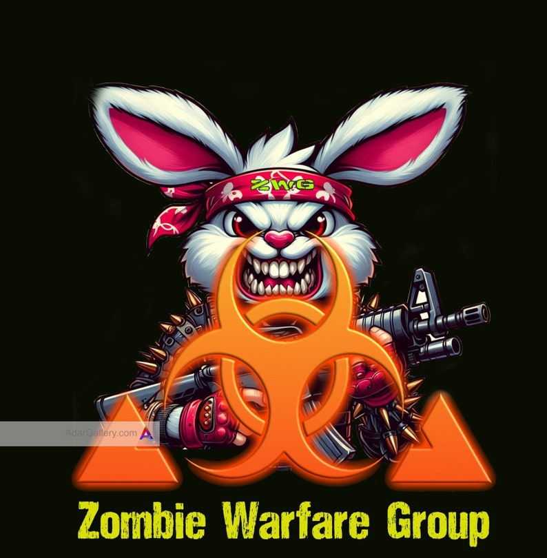 Zombie Warfare Group: Sticker | Car Sticker | Zombies | Car Decals ...