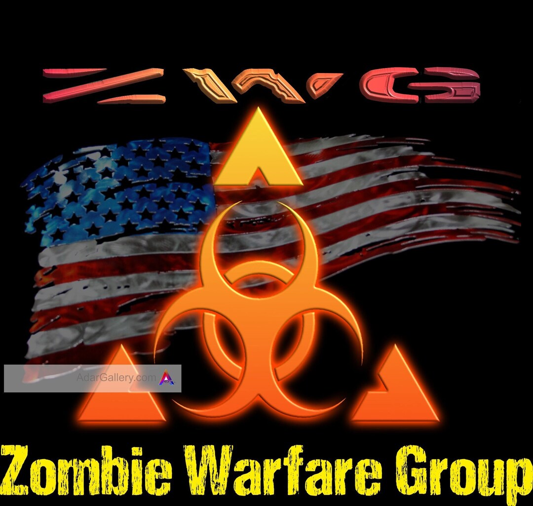 Zombie Warfare Group: Sticker | Car Sticker | Zombies | Car Decals ...