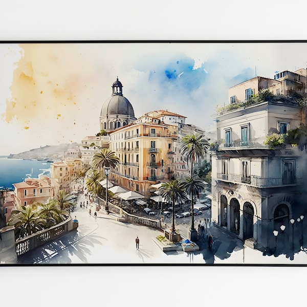 Naples Painting - Etsy