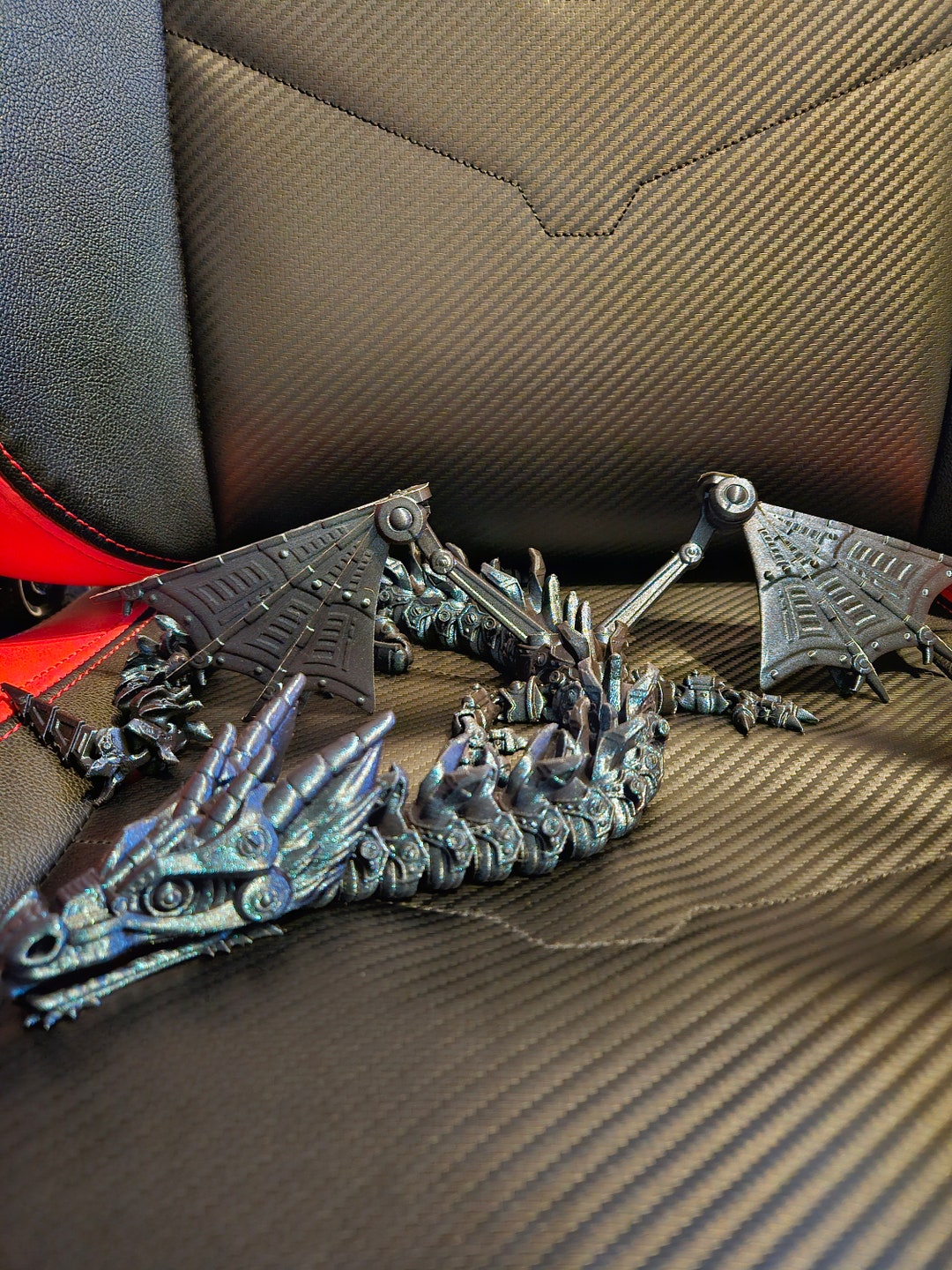 Buy Mech Dragon Toy: Articulated 3D Printed Fantasy Fidget Toy Unique ...