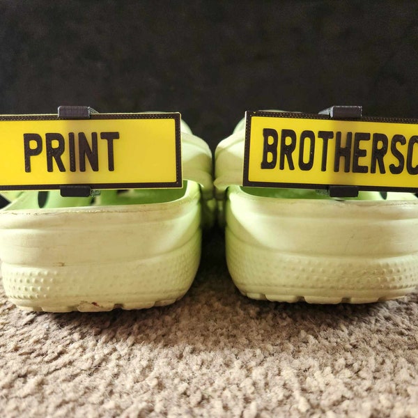 Croc License Plate - Etsy