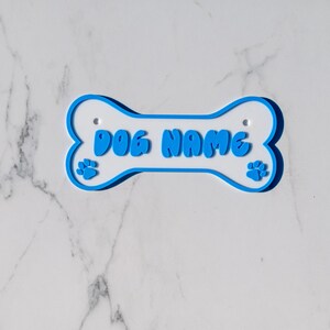 Custom 3D Printed Dog Name Sign: Personalized Pet Plaque - Etsy Australia