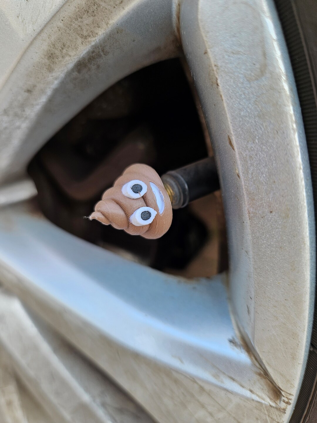 Funny Poop Emoji Tire Valve Caps: Car Accessories Gag Gift - Etsy