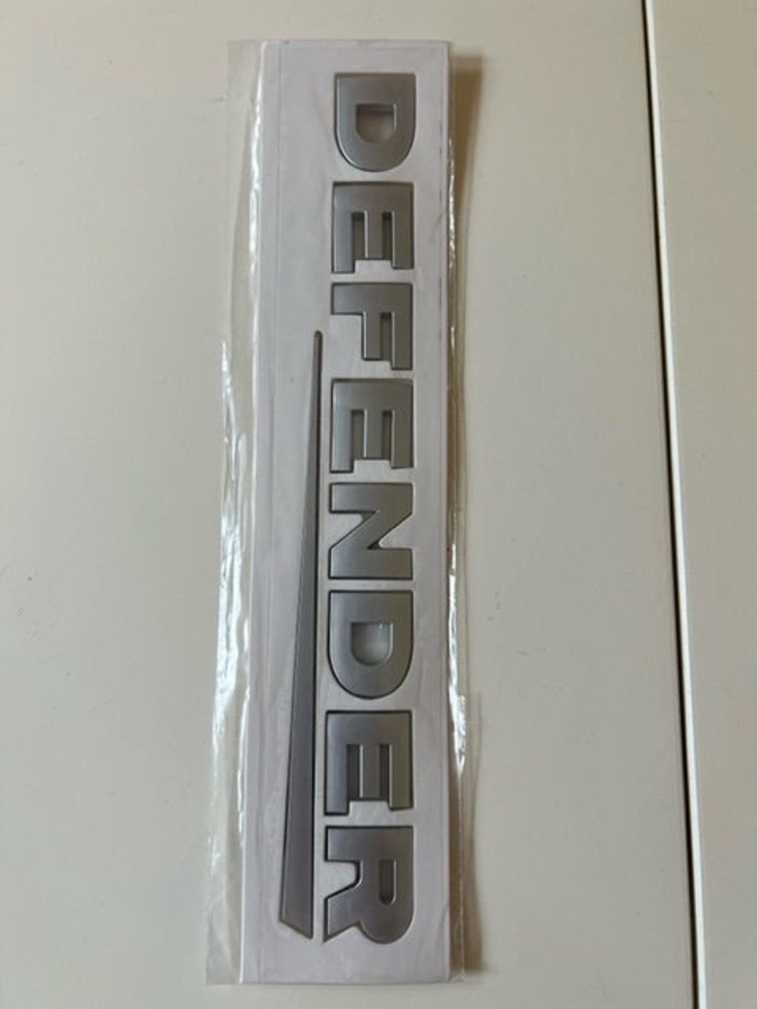 DEFENDER Car Front Hood 3D ABS Letters Logo Nameplate Sticker - Etsy