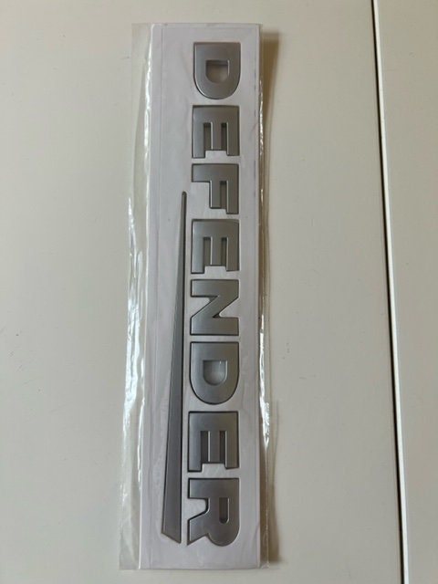 DEFENDER Car Front Hood 3D ABS Letters Logo Nameplate Sticker - Etsy