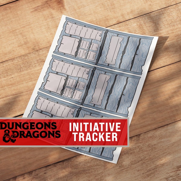 Initiative Tracker - Etsy