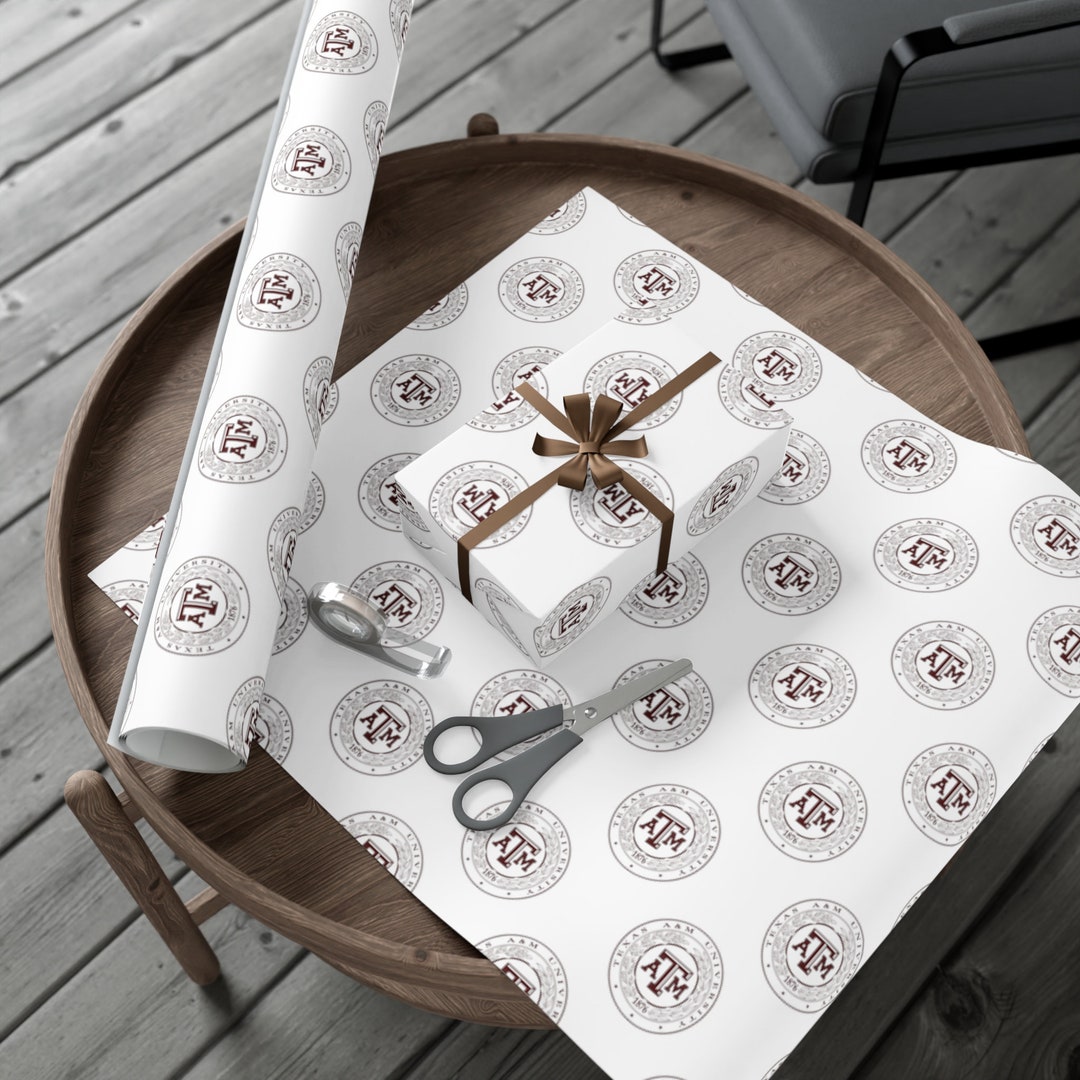 Texas A&M University Seal Gift Wrap Papers - Etsy
