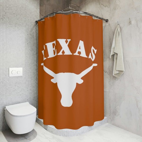 Texas Longhorn Shower Curtain - Etsy