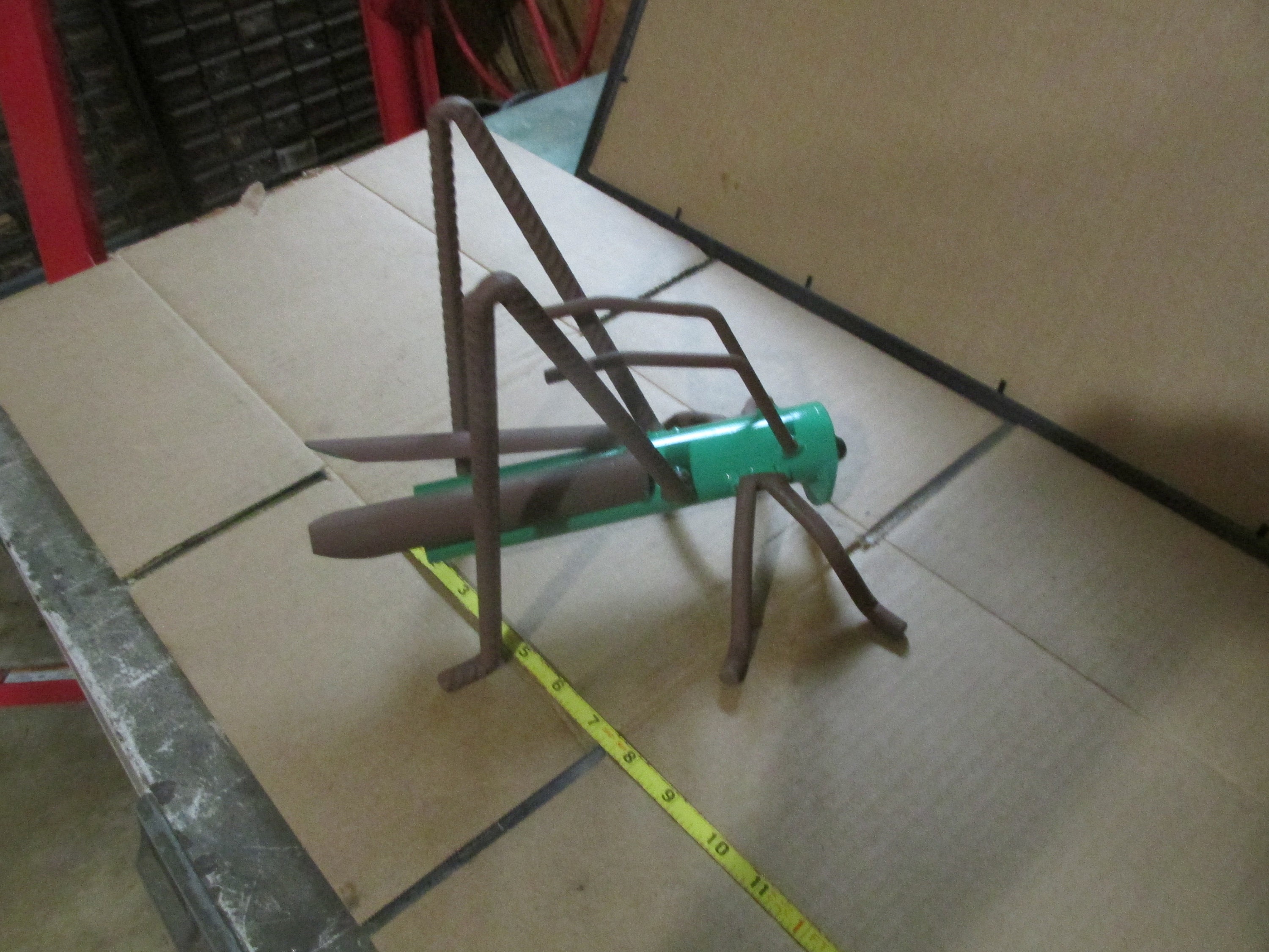 Grass Hopper Metal Sculpture Recycle Upcycle Yard Art Animal - Etsy