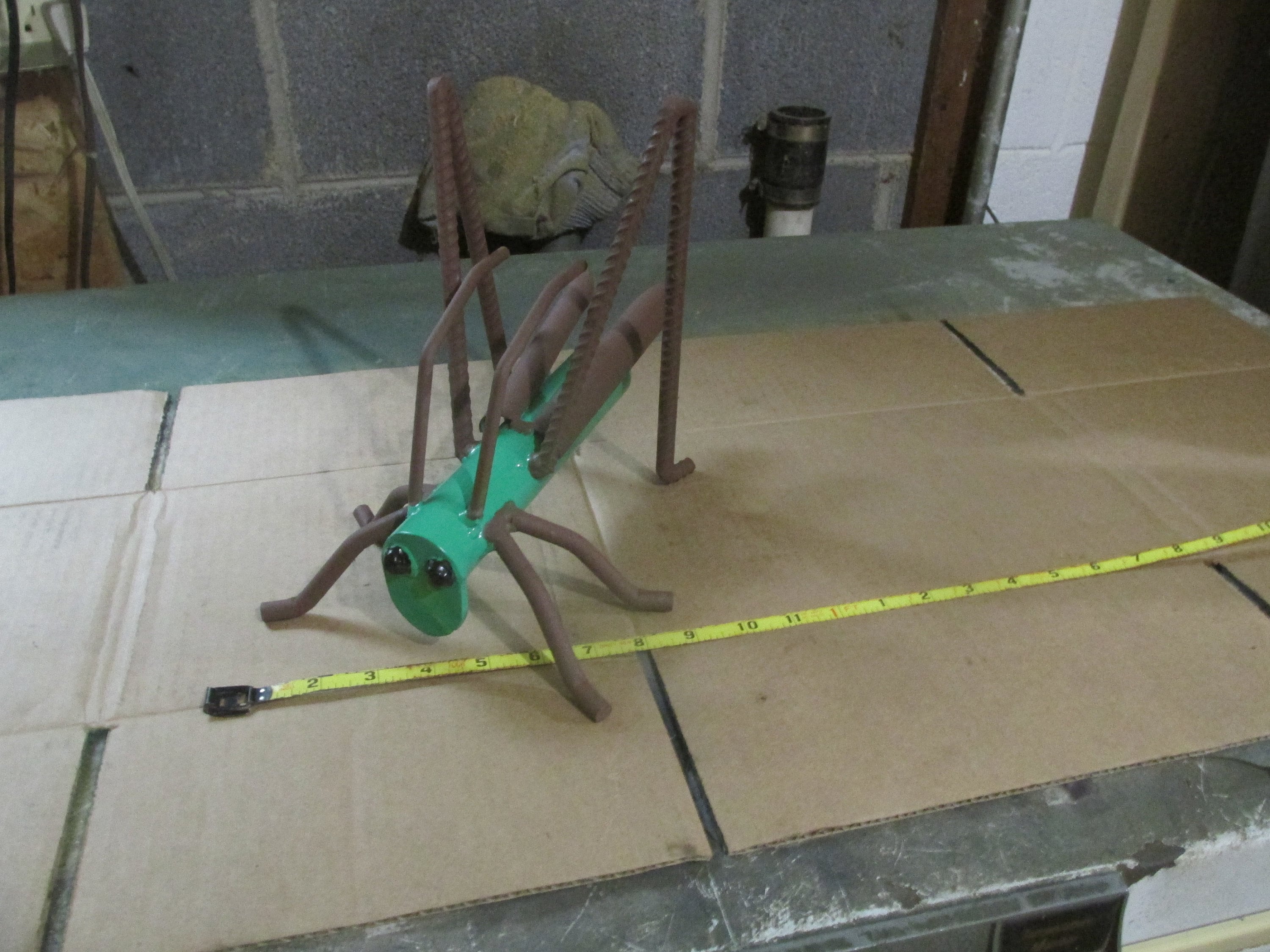 Grass Hopper Metal Sculpture Recycle Upcycle Yard Art Animal - Etsy