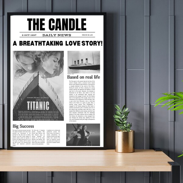 Old Newspaper - Etsy