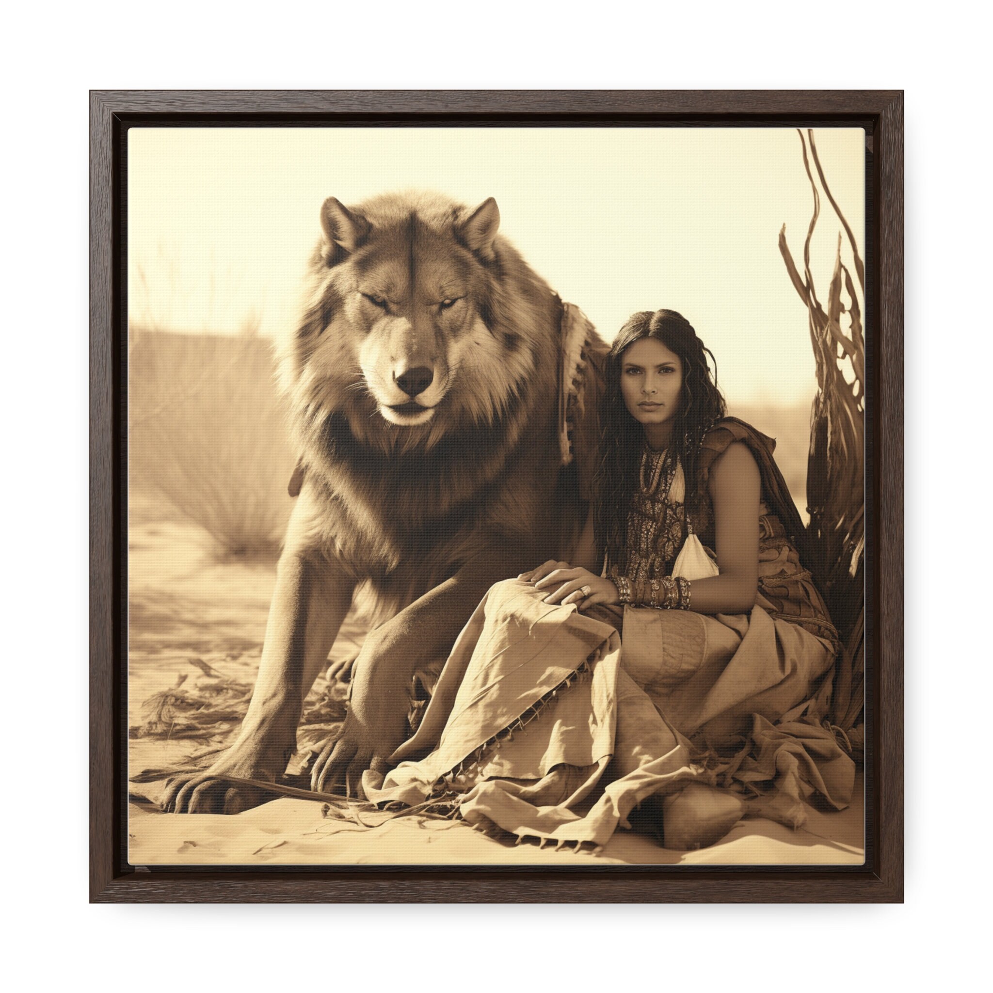 Native American Art Print or Canvas Print | Native American Woman With ...