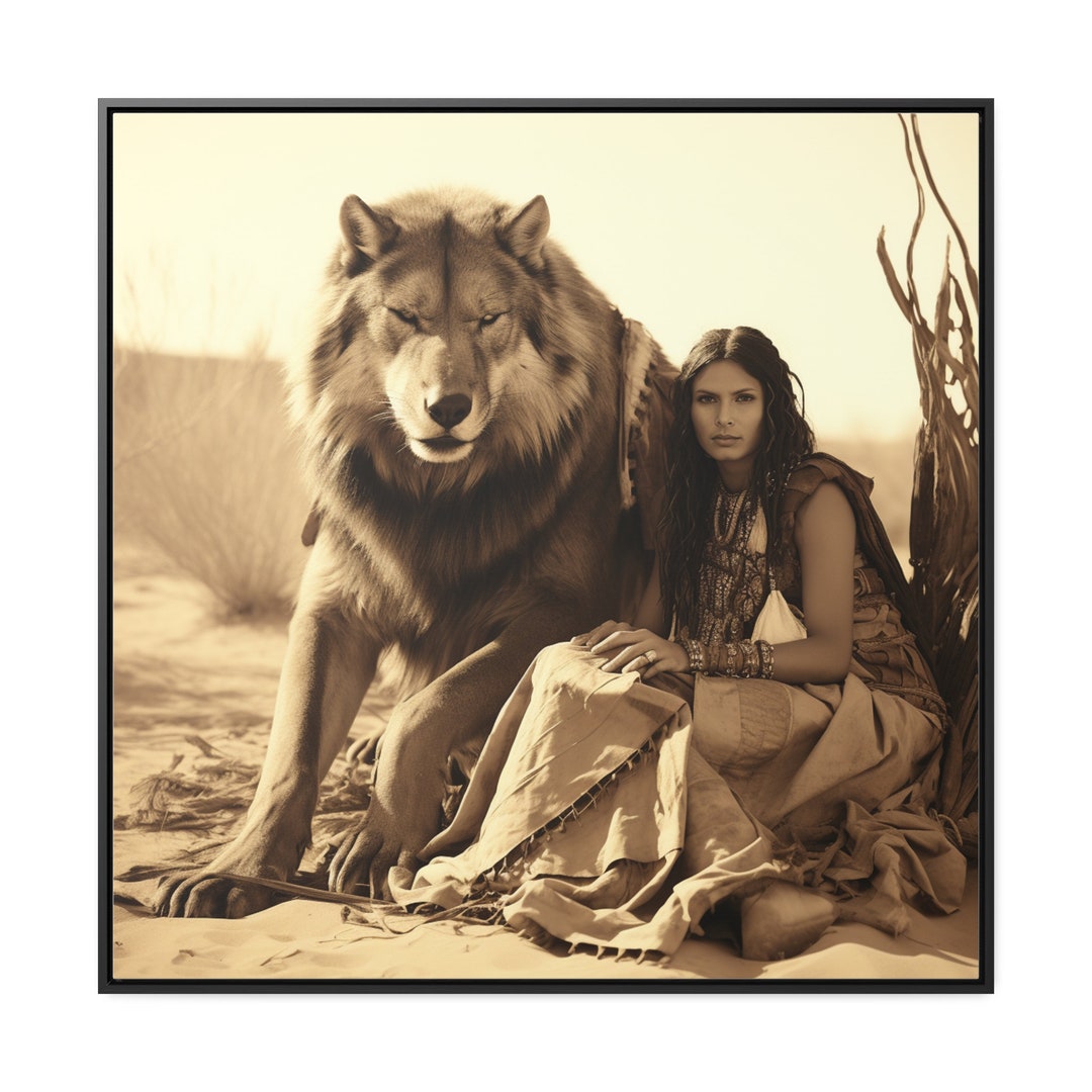 Native American Art Print or Canvas Print | Native American Woman With ...
