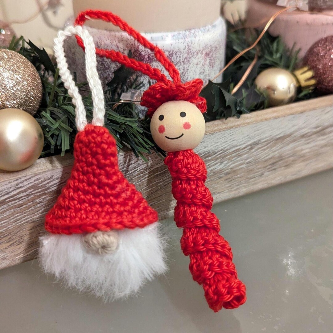 Lucky Worm and Gnome, Worry Worm and Gnome, - Etsy
