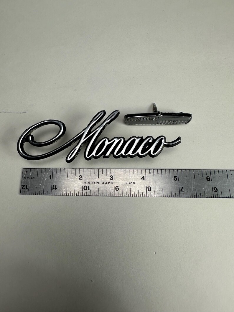 Vintage Mopar Dodge Monaco Emblem Ornament Badge OEM - Etsy