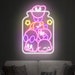 Jumping Mario Led Neon Sign, Custom Super Mario Neon Sign, Anime Neon ...