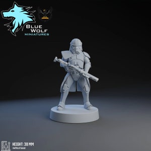 P2 Purge Soldiers (7 Miniatures) - Legion - Blue Wolf Miniatures - Etsy