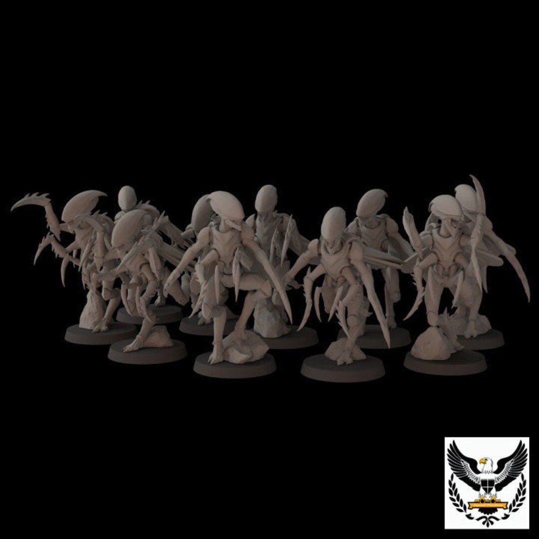 Insectoids Infestors 10 Miniatures Fantasy Cult Xenos - Etsy