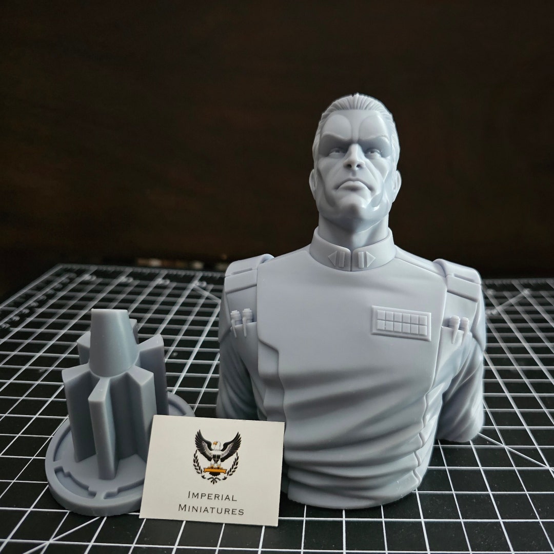 Star Wars: Grand Admiral Thrawn Bust eastman Sculpt Legacy Resin - Etsy