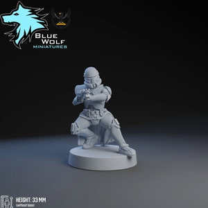 P1 Purge Soldiers (7 Miniatures) - Legion - Blue Wolf Miniatures - Etsy