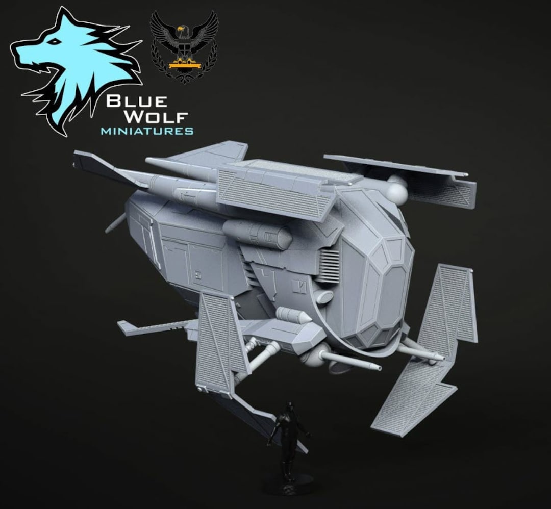 Blue Wolf Miniatures Patrol Chopper SW Legion - Etsy