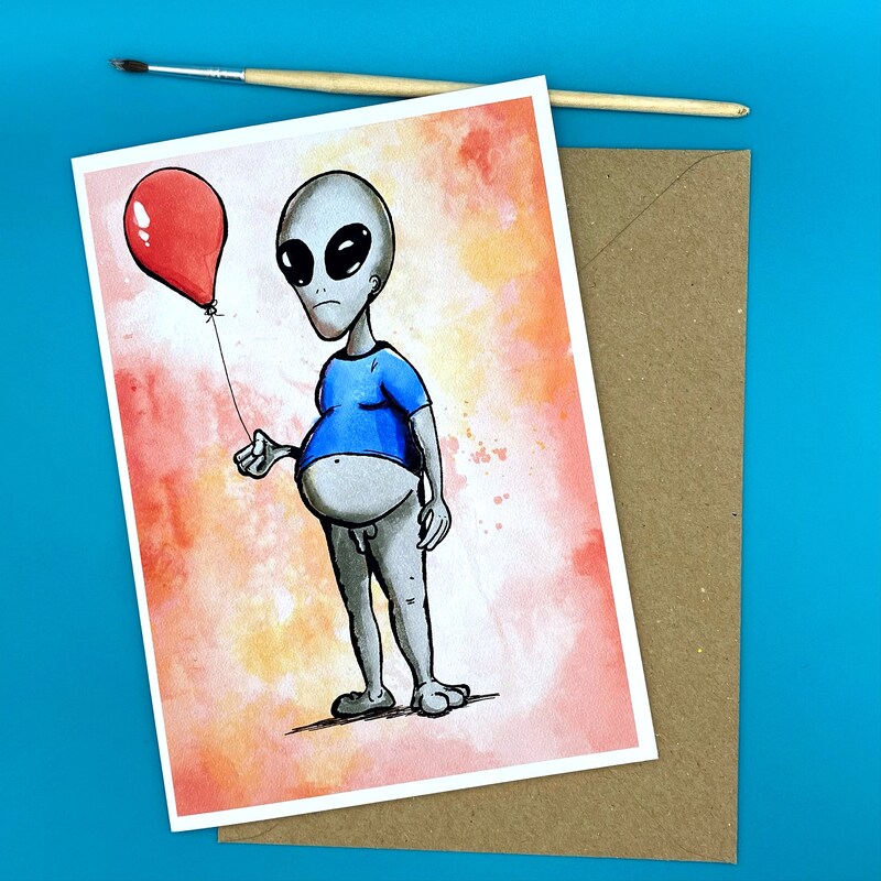 Alien Balloon - Etsy