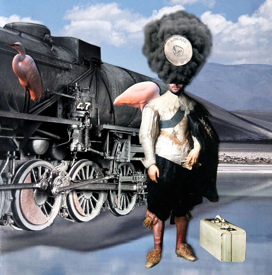 Surreal Collage - Giclee Fine Art Print - Pop Surrealism - Wall Art ...