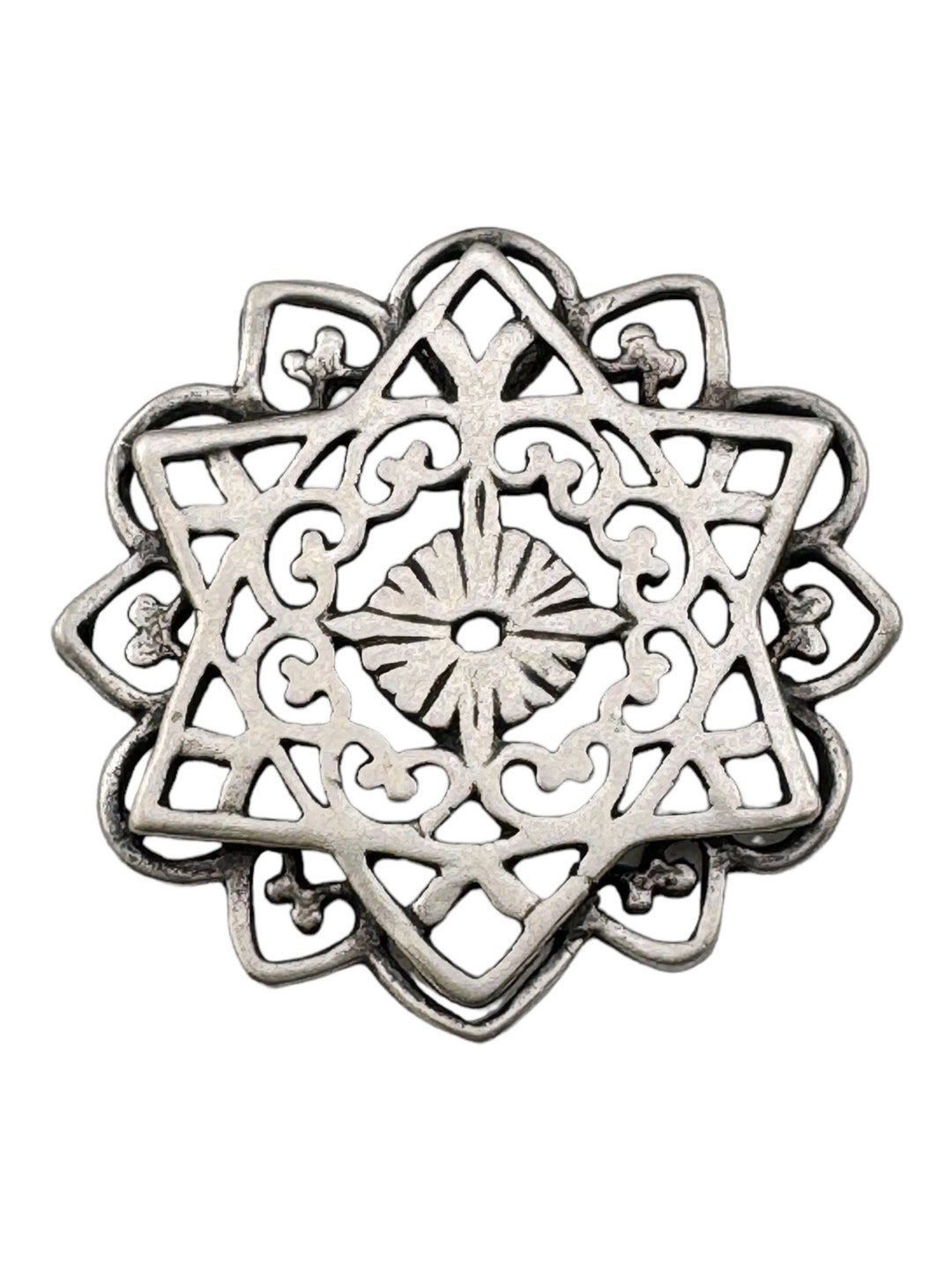 MMA Metropolitan Museum of Art Sterling Silver Star of David Necklace ...