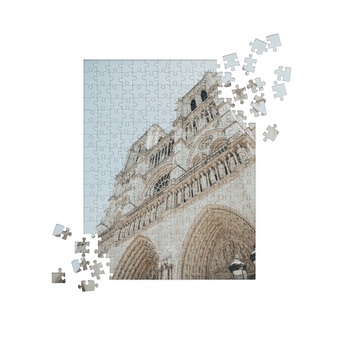 Cathédrale Notre-dame De Paris Jigsaw Puzzle - Etsy