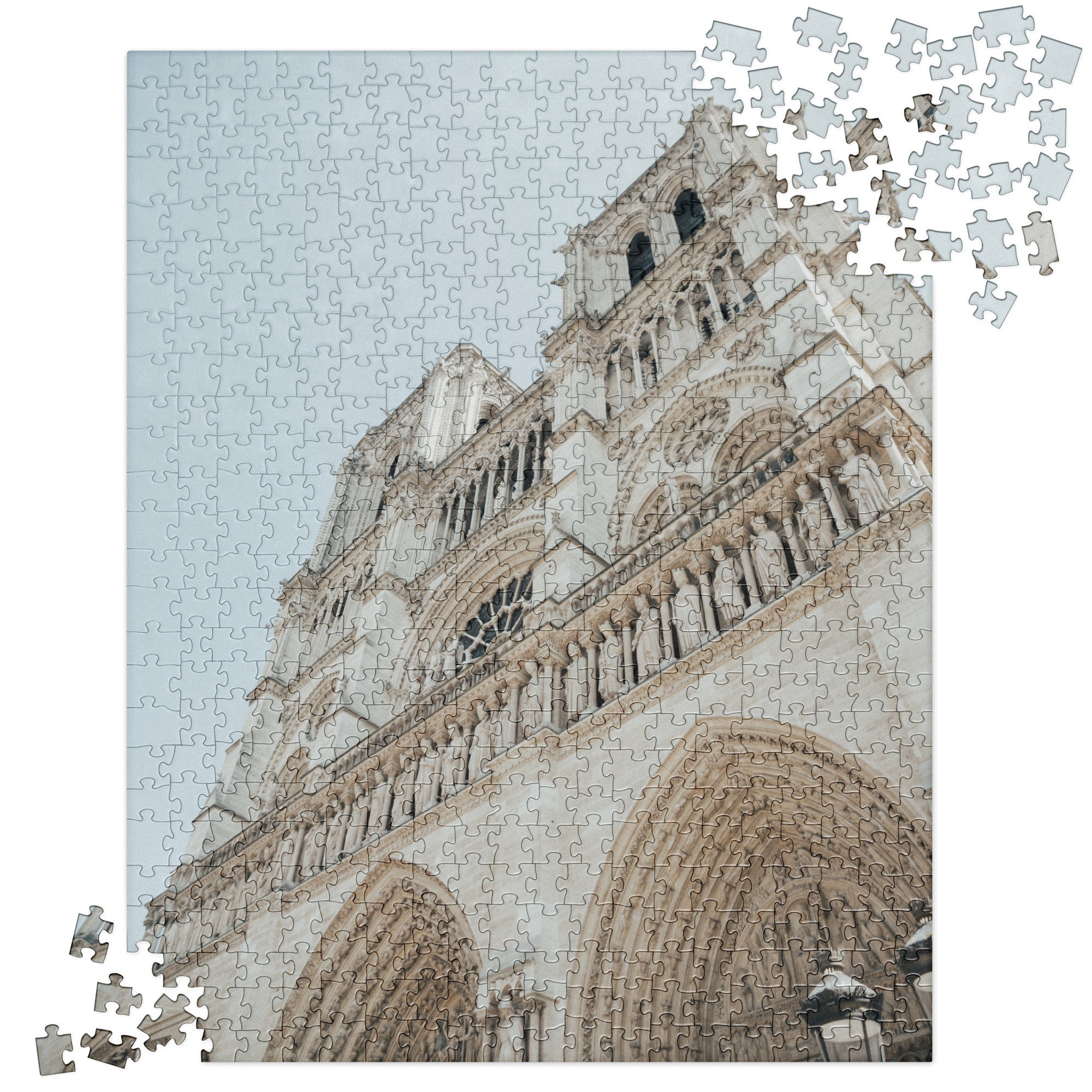 Cathédrale Notre-dame De Paris Jigsaw Puzzle - Etsy