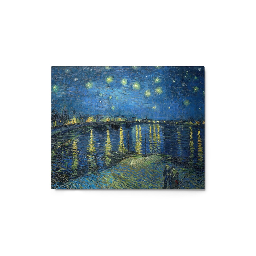Starry Night Over the Rhone Metal Prints - Etsy