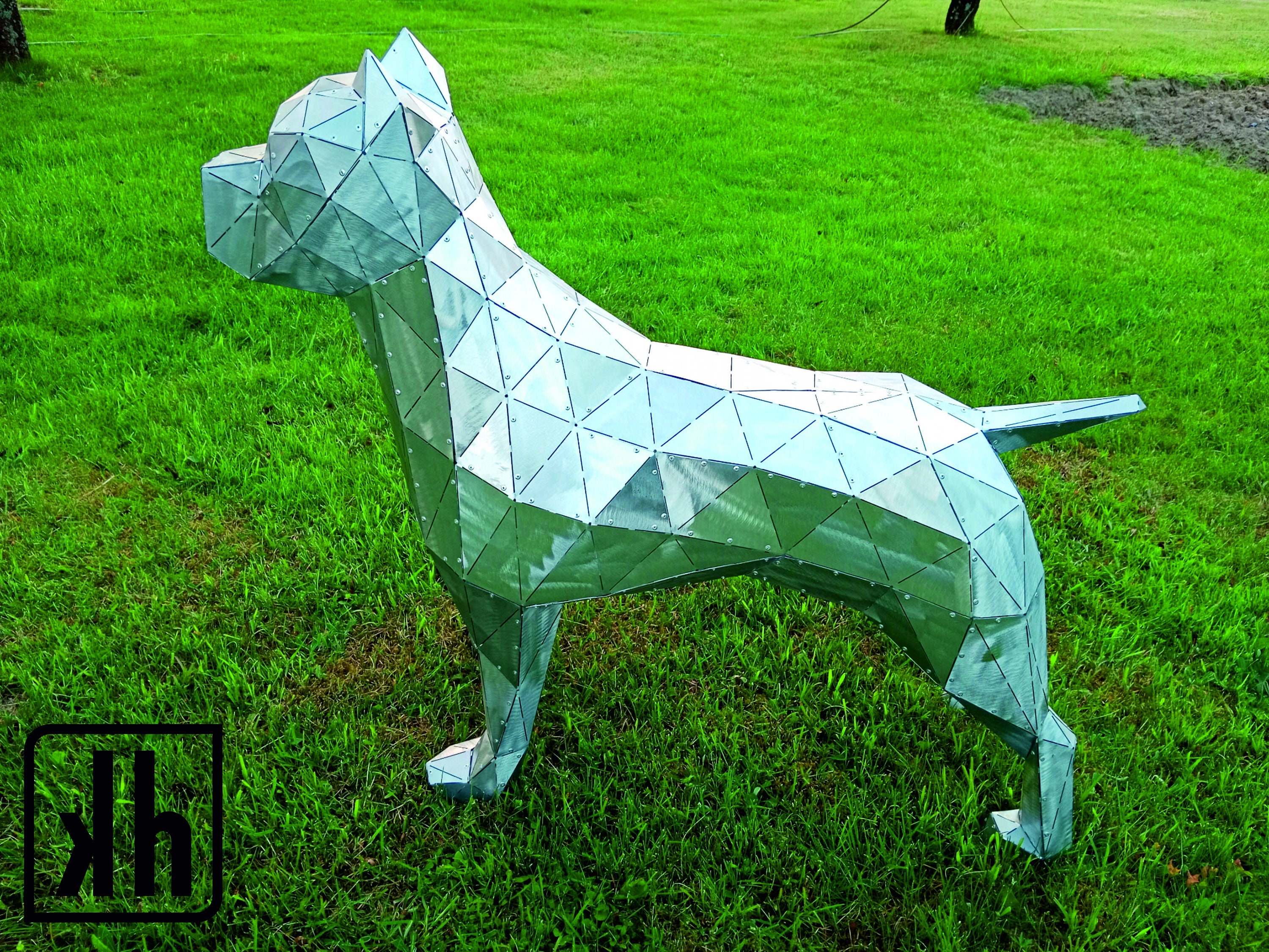 Cane Corso Dog, Animal Papercraft, Cane Corso Dog Model DXF, Files ...