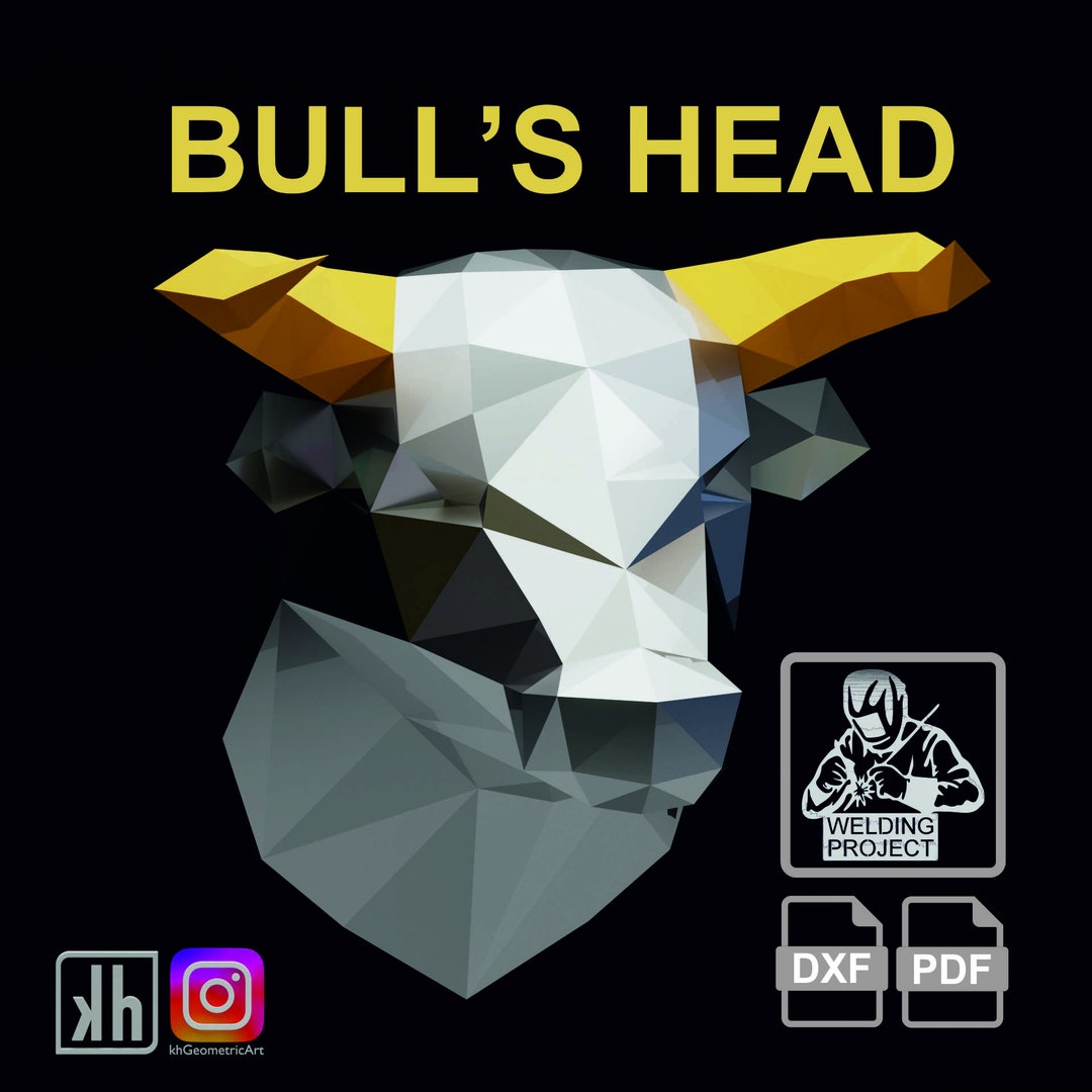 Bull Head, Bull Head Welding Project, Metal Sculpture,bull Metal ...