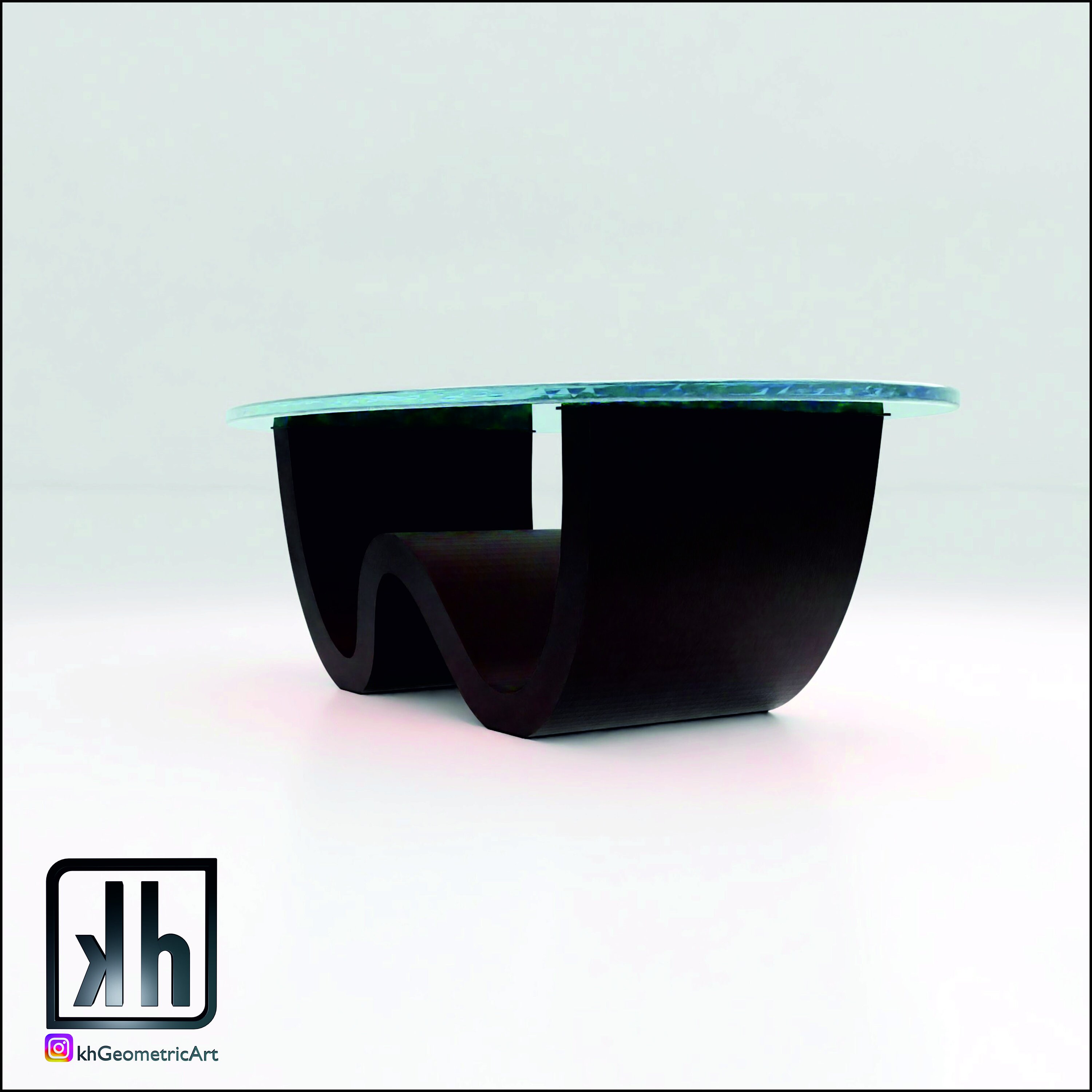 Table Waves Leg, Table Legs, Welding Project,diy Metal Table Leg, DXF ...