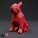 French Bulldog, Papercraft Dog, Papercraft Decor, Papercraft 3D, Home ...