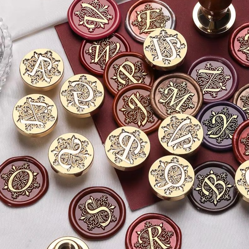 Wax Letter Stamp - Etsy