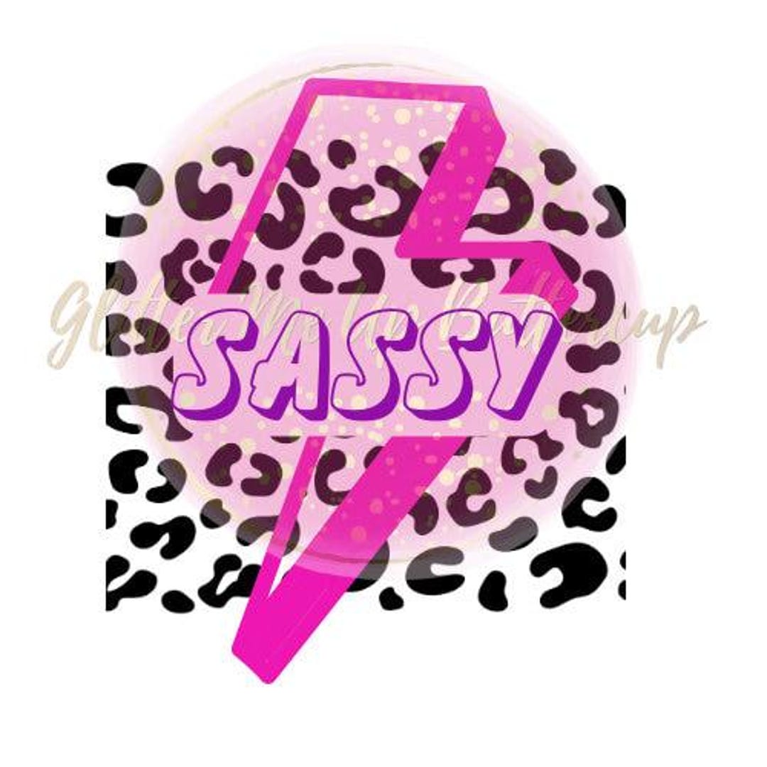 Sassy (SVG, PNG, JPG) - Etsy